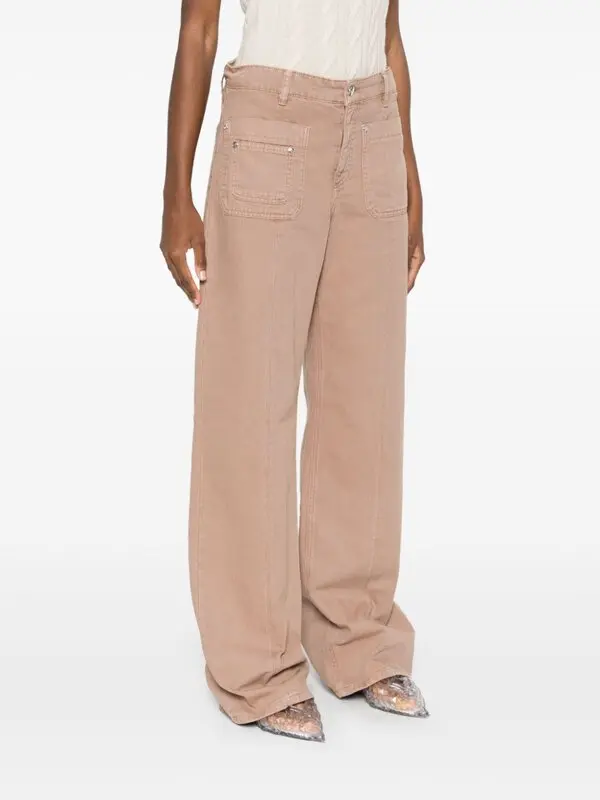 Blumarine Canvas Jeans