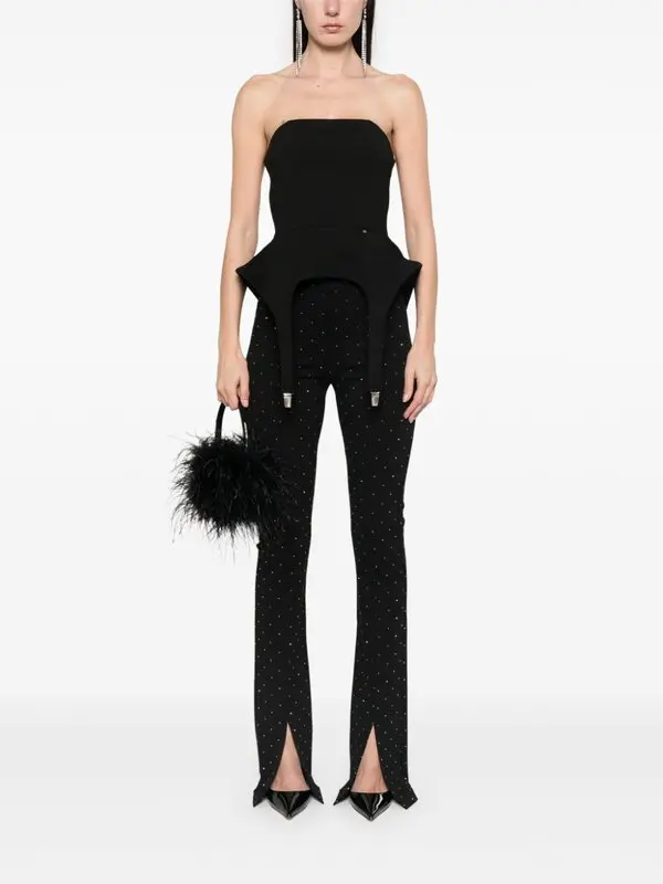 NISSA Crystal-embellished Trousers