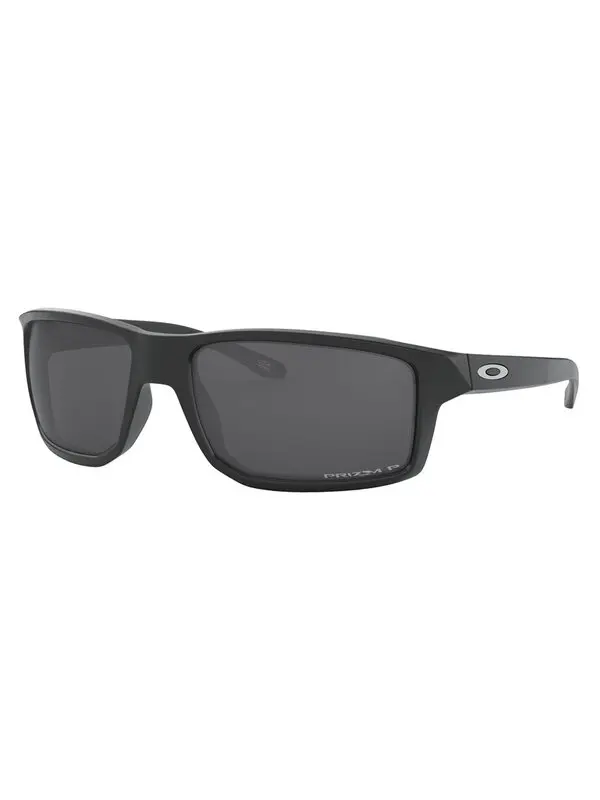Oakley Gibston Rectangle-frame Sunglasses - Black