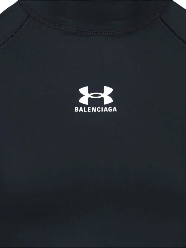Balenciaga X Under Armour Mock Neck T-shirt