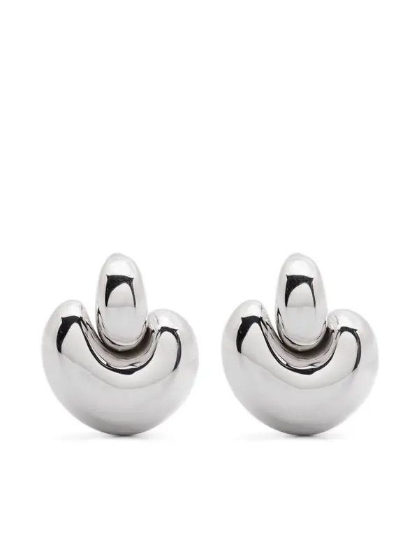 MARIA BLACK Tryvann Earrings - Silver