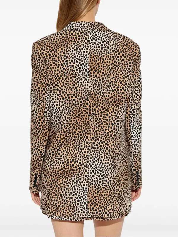Michael Kors Cheetah-print Blazer - Neutrals