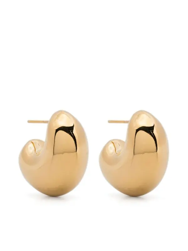 MARIA BLACK Tryvann Dome Earrings - Gold