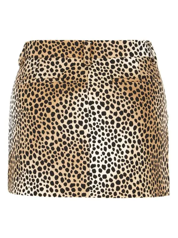 Michael Kors Leopard-print Skirt