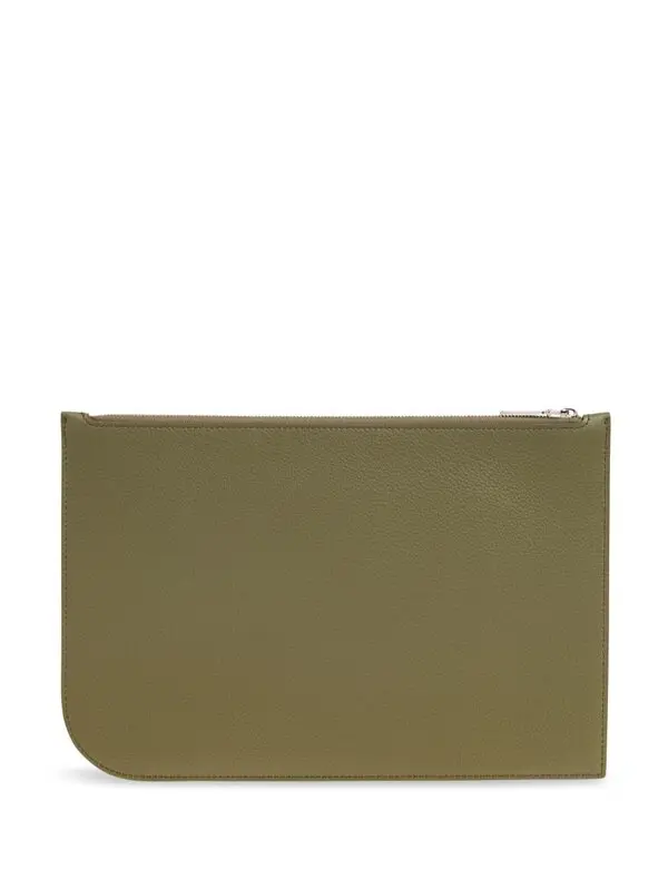 Alexander McQueen Leather Clutch - Green