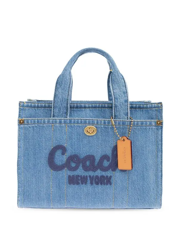 COACH Cargo 26 Denim Tote