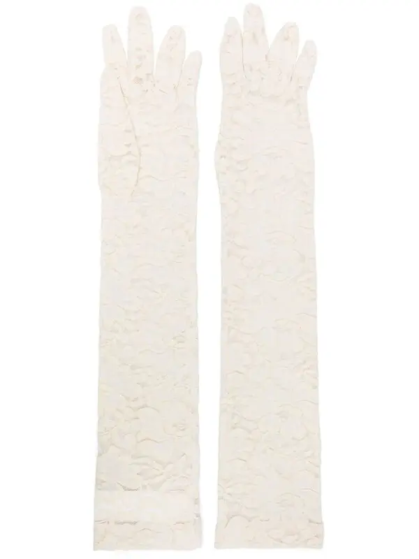 IOANA CIOLACU Brody Gloves - White