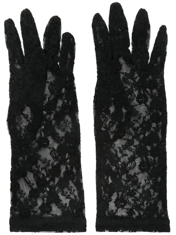 IOANA CIOLACU Brody Short Gloves - Black