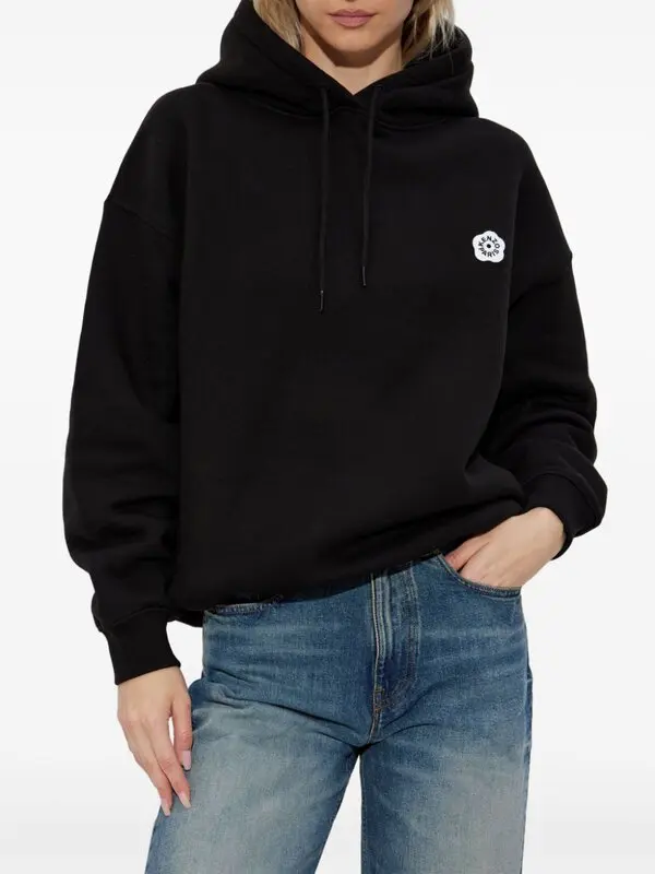 Kenzo Logo-embroidery Cotton Hoodie