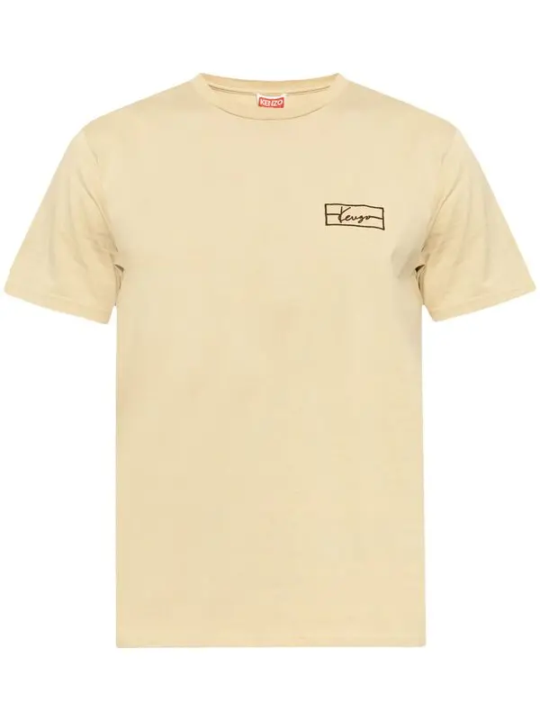 Kenzo Logo-embroidered T-shirt