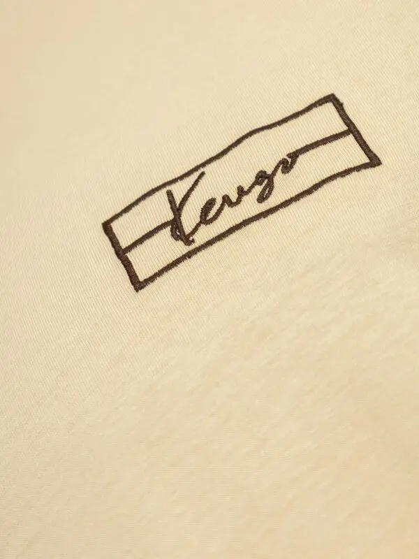 Kenzo Logo-embroidered T-shirt