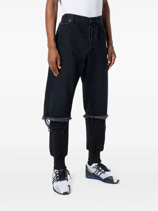 BEN TAVERNITI UNRAVEL PROJECT Layered Jeans