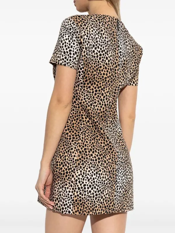 Michael Kors Cheetah-print Mini Dress