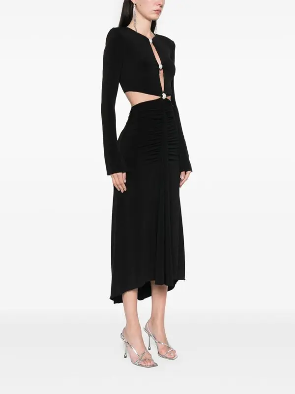 NISSA Open-back Midi Dress