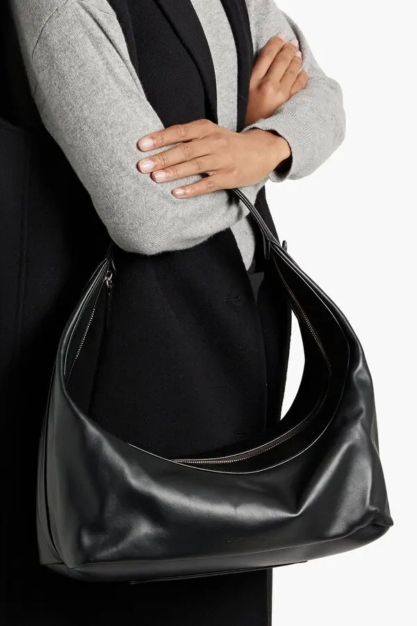 Loulou De Saison Lisa Leather Shoulder Bag