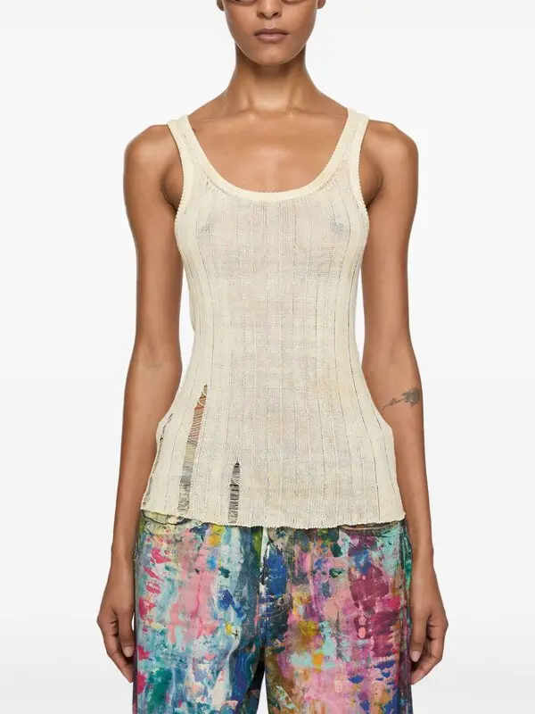Acne Studios Distressed Tank Top