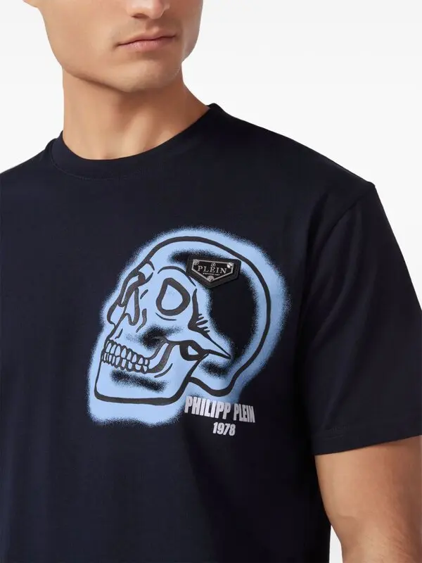 Philipp Plein Skull-print Round-neck T-shirt