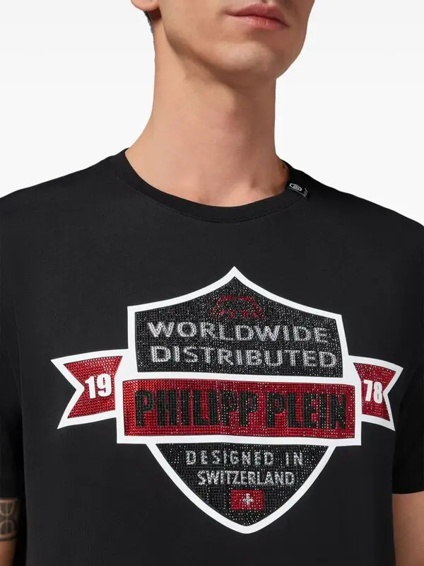 Philipp Plein Pp Crest T-shirt - Black