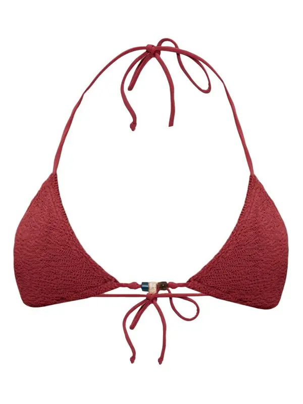 Bond Eye Ingrid Bikini Top - Red