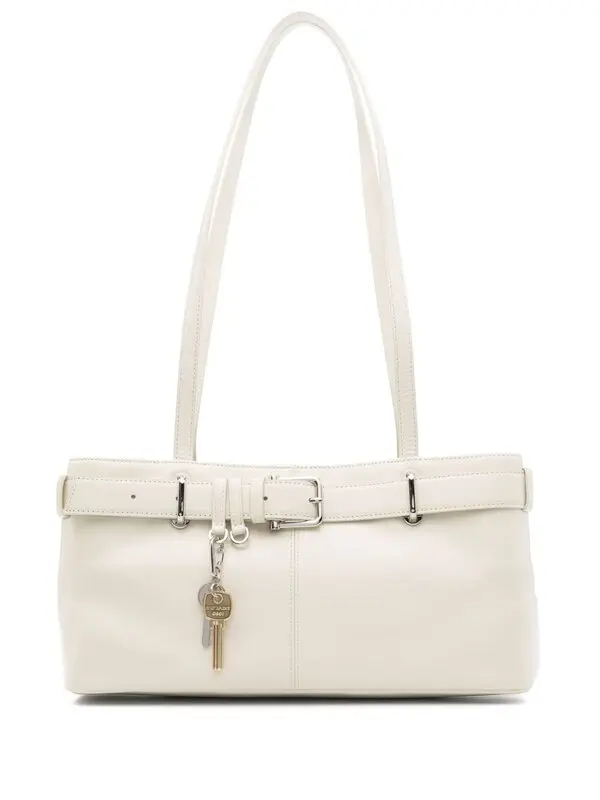 OSOI Leather Shoulder Bag - Neutrals