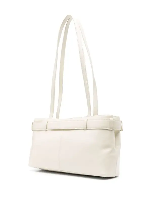 OSOI Leather Shoulder Bag - Neutrals