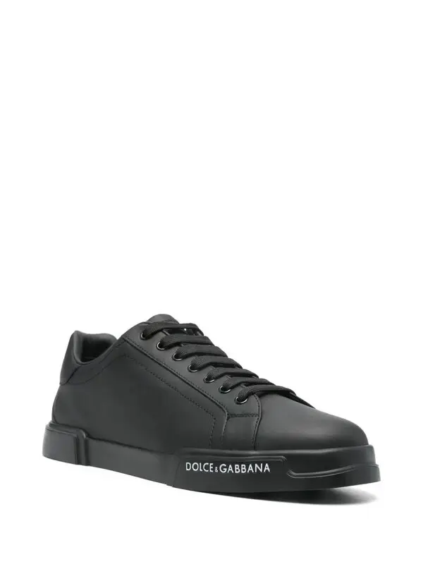 Dolce & Gabbana Portofino Sneakers - Black