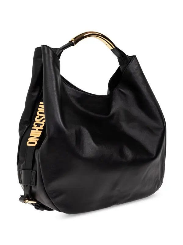 Moschino Handle Me Tote Bag - Black