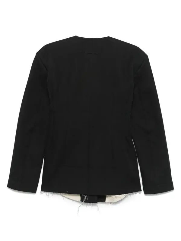 LITKOVSKA Frayed-brim Jacket