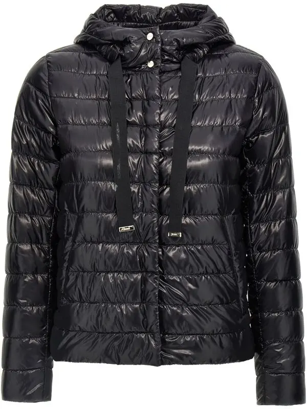 Herno Hooded Jacket - Black