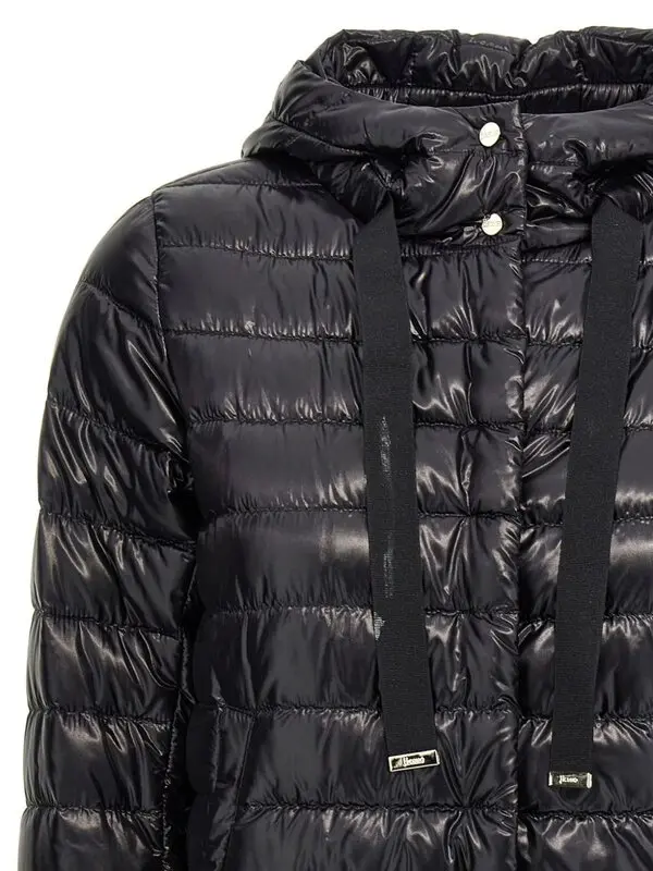 Herno Hooded Jacket - Black