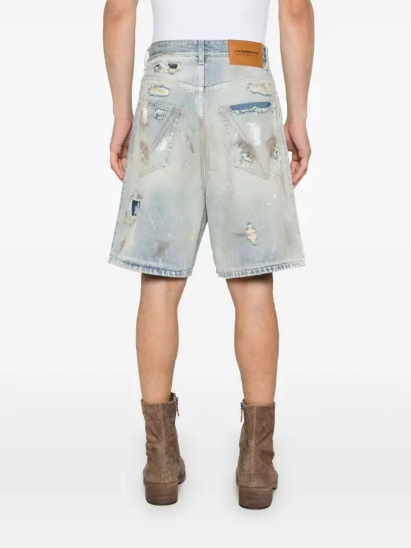 Vetements Denim Shorts