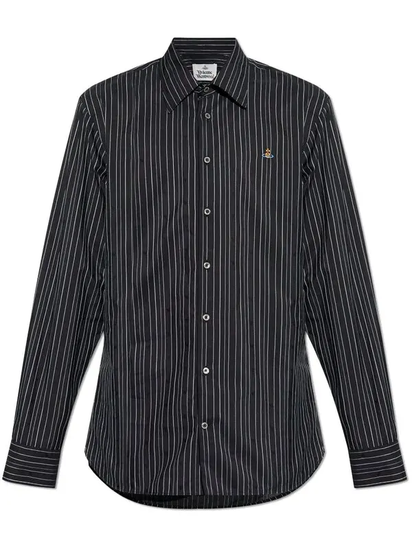 VIVIENNE WESTWOOD Orb-embroidered Shirt