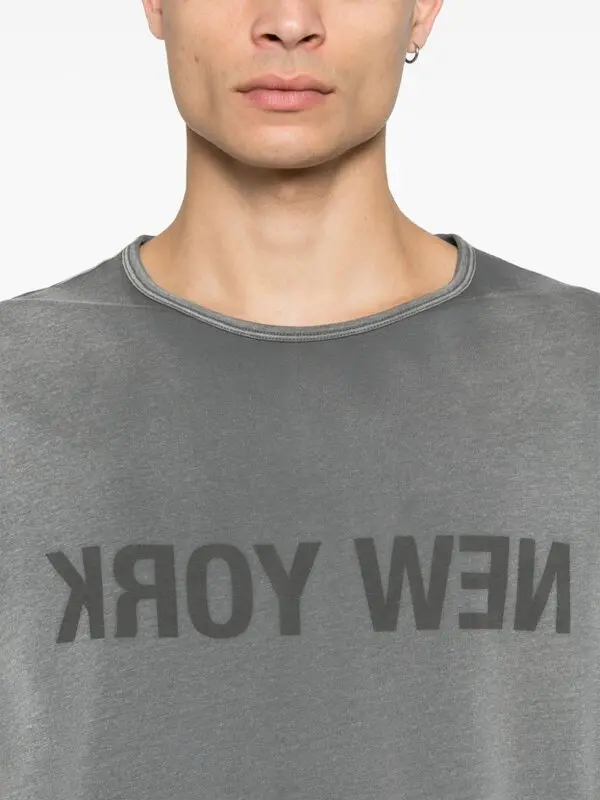 Helmut Lang New York T-shirt - Grey