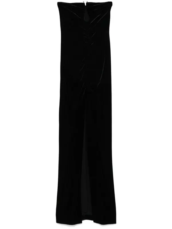 NISSA Velvet Maxi Dress