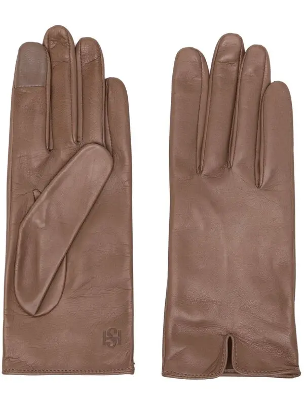 HANDSOME STOCKHOLM Essentials Gloves - Brown