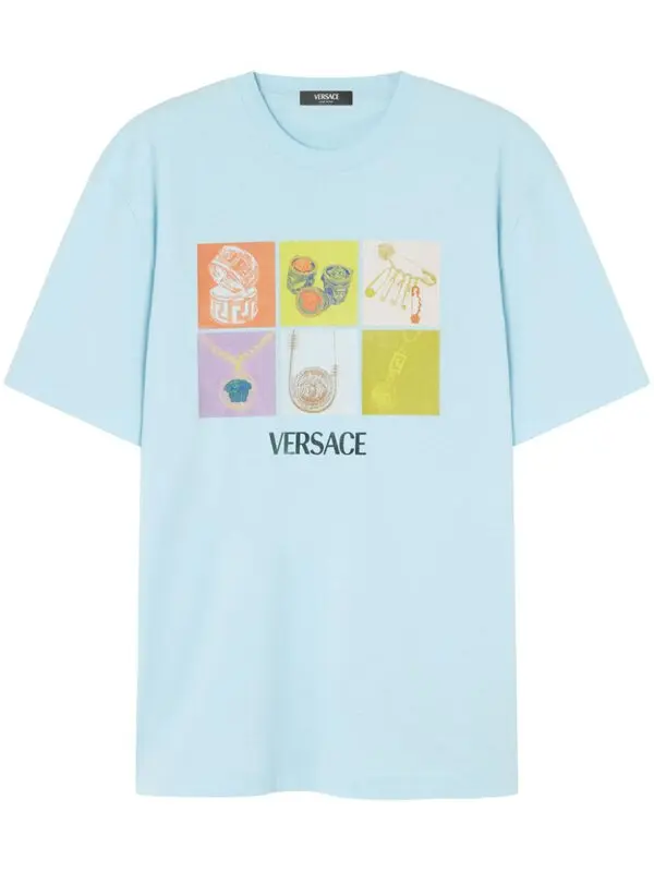 Versace Pop Jewels T-shirt - Blue