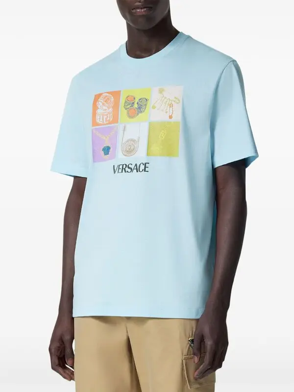 Versace Pop Jewels T-shirt - Blue