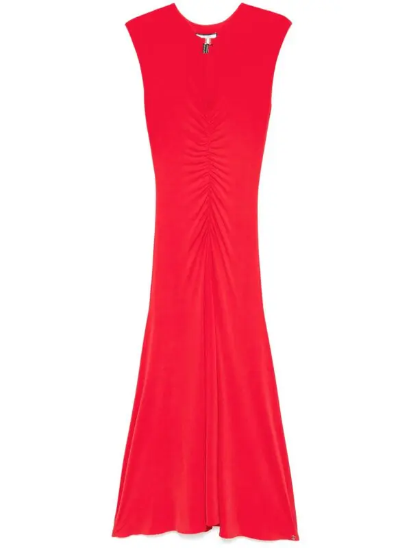 NISSA Ruched Maxi Dress
