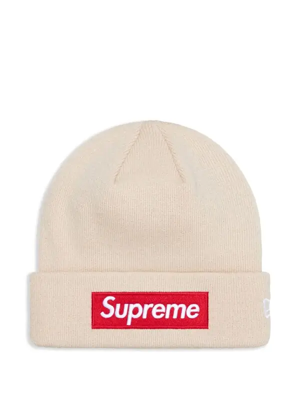 Supreme X New Era® Box Logo Beanie - Neutrals