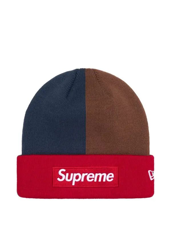 Supreme X New Era® Box Logo Beanie - Blue