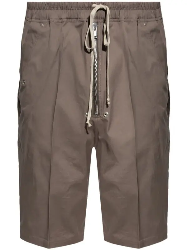 Rick Owens Stretch-cotton Bermuda Shorts