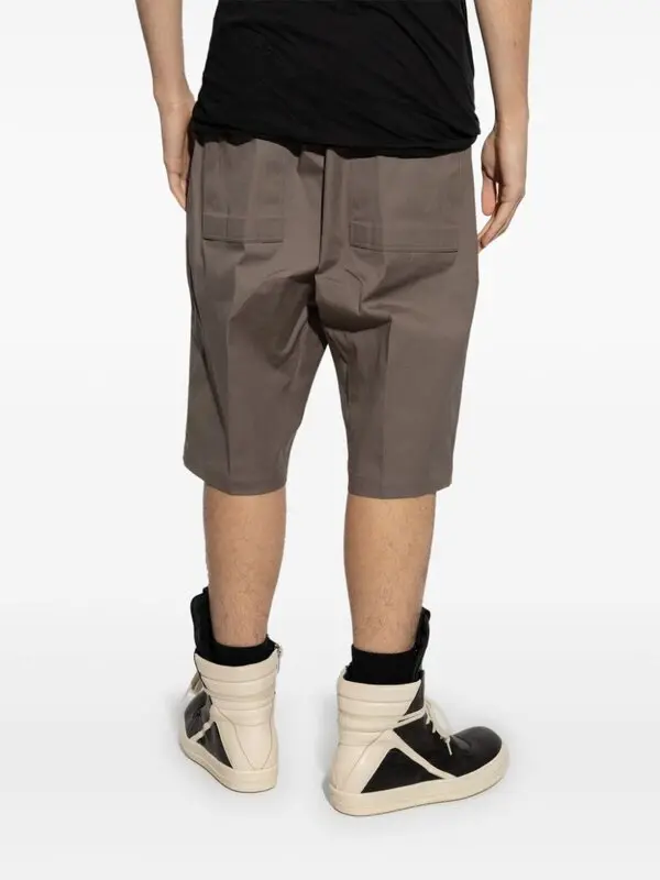 Rick Owens Stretch-cotton Bermuda Shorts