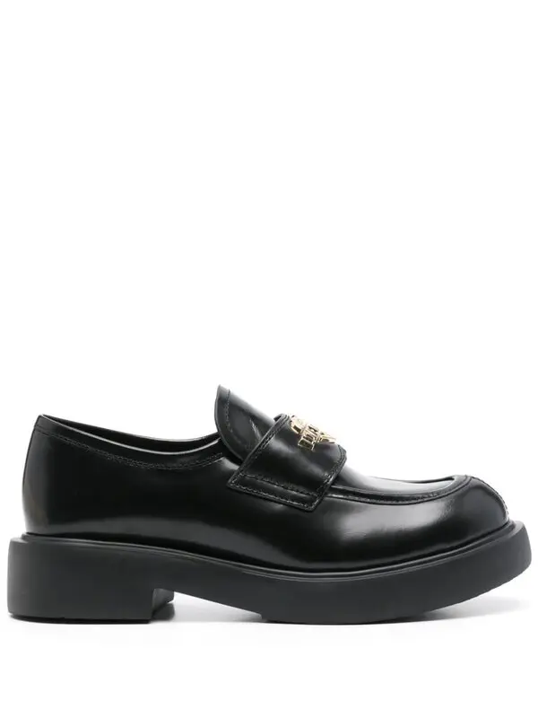 Moschino Logo-plaque Loafers