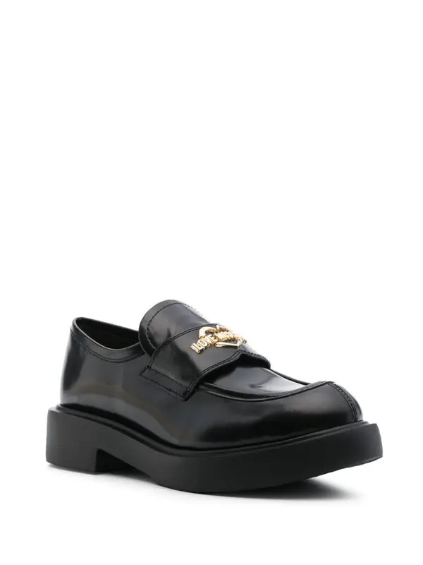 Moschino Logo-plaque Loafers