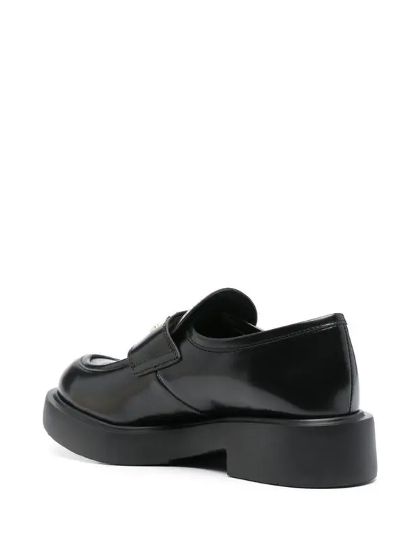 Moschino Logo-plaque Loafers