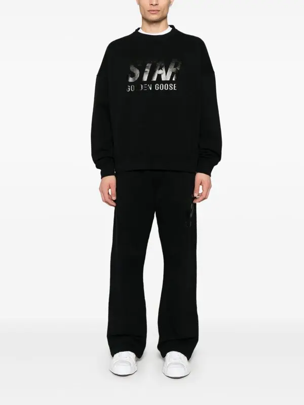 GOLDEN GOOSE Logo-stamp Sweatshirt