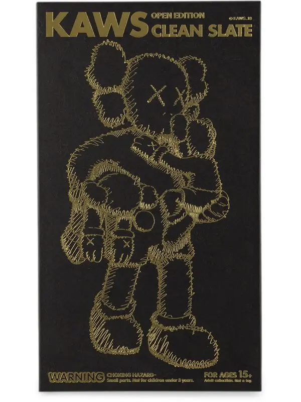 KAWS Clean Slate Companion Figure - Black