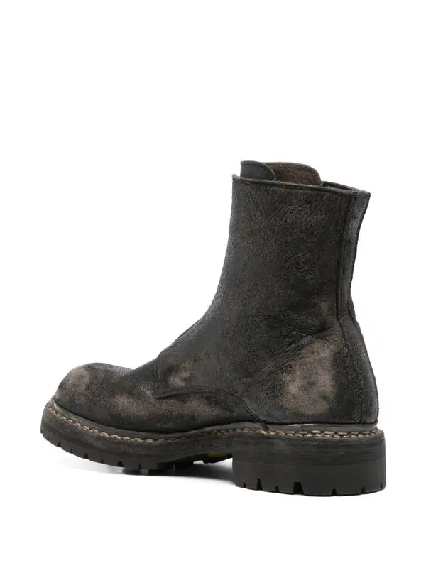 Guidi 45mm Leather Ankle Boots - Black