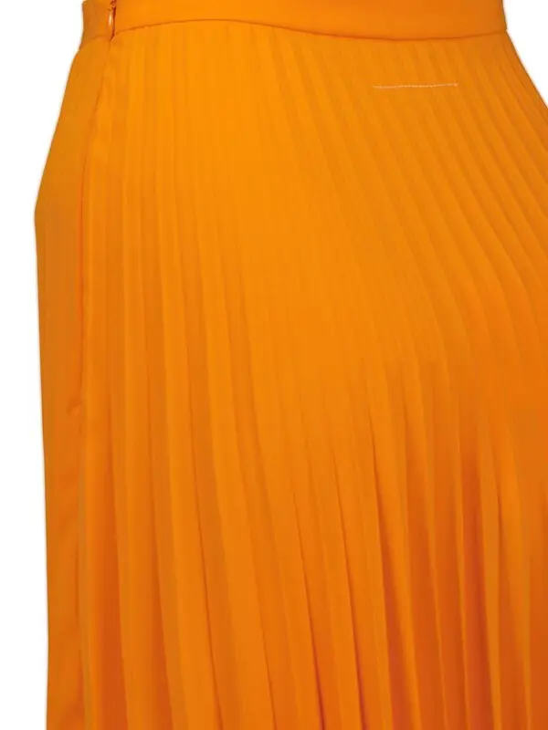 MAISON MARGIELA Pleated Skirt - Orange