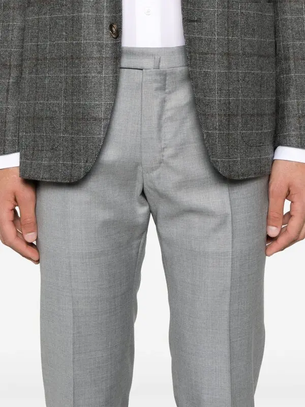 Incotex Slub-texture Trousers - Grey
